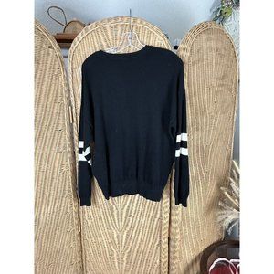 Philosophy | Sweaters | Philosophy Varsity Sweater Women Large Black ...